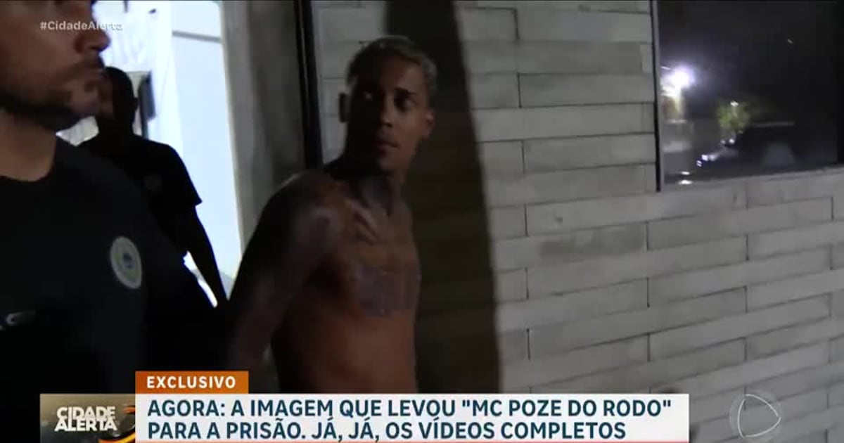 MC Poze do Rodo é preso por apologia ao crime - Acontecendo no Espírito Santo